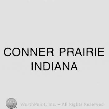 Mark with Conner Prairie written above Indiana | #36407