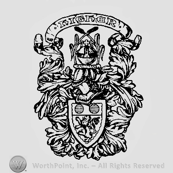 Mark with Symbol for Galloway of Blervie family. | #364396