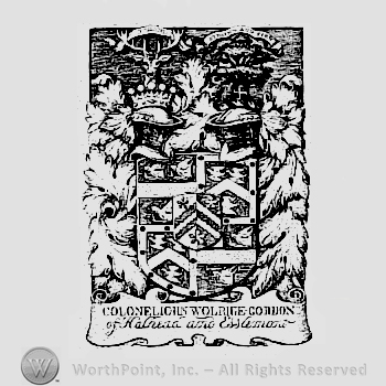 Mark with Symbol for Wolrige Gordon of Hallhead | #364464