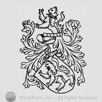 Mark with Symbol for Legh of High Legh family. | #364928