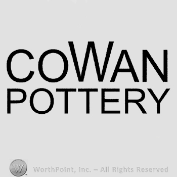 Mark with Cowan written above Pottery | #36516