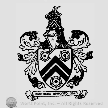 Mark with Symbol for Wykeham of Tythrop family. | #366022