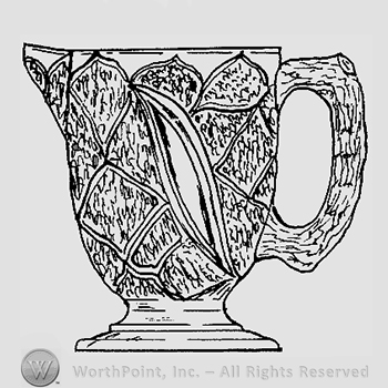 Mark with Glass pattern: Garden of Eden; creamer. | #366073