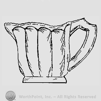 Mark with Glass pattern: Cambridge's Colonial; | #366153