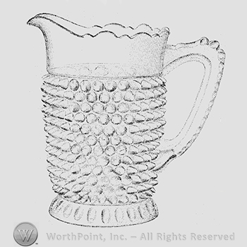 Mark with Glass pattern: Hobnail with Thumbprint | #366268
