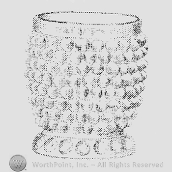 Mark with Glass pattern: Hobnail with Thumbprint | #366280