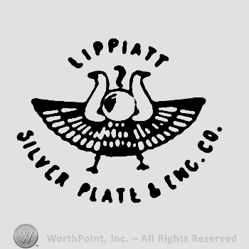 Mark with The text "LIPPIATT SILVER PLATE & INC | #36675