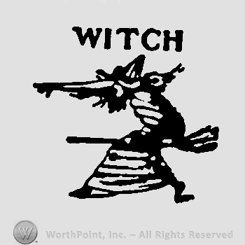 Mark with A witch and the word "WITCH". | #36684