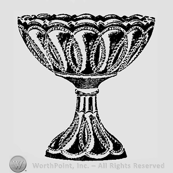 Mark with Imperial Glass Pattern: No. 261; footed | #367037