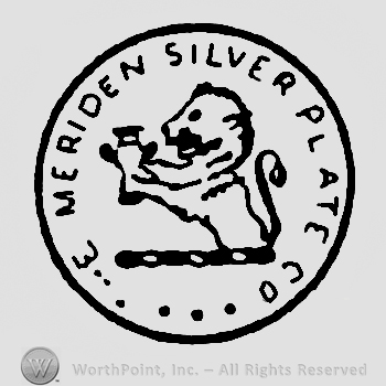 Mark with The text "MERIDEN SILVER PLATE CO", a | #36776