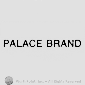 Mark with The words "PALACE BRAND". | #36837