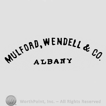 Mark with The words "MULFORD, WENDELL & CO. | #36847