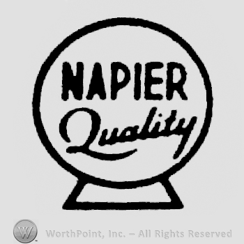 Mark with The words "NAPIER Quality", a globe and | #36864