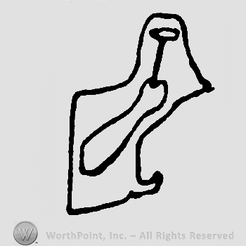 Mark with An arm, a hammer and a shape. | #36910