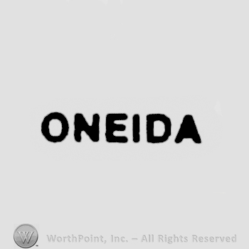Mark with The word "ONEIDA". | #36949