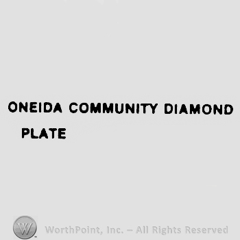 Mark with The text "ONEIDA COMMUNITY DIAMOND | #36950