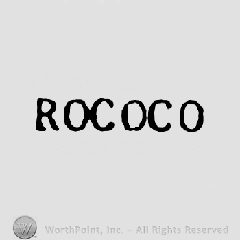 Mark with The word "ROCOCO". | #36978