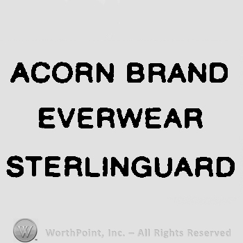 Mark with The text "ACORN BRAND, EVERWEAR, | #37017