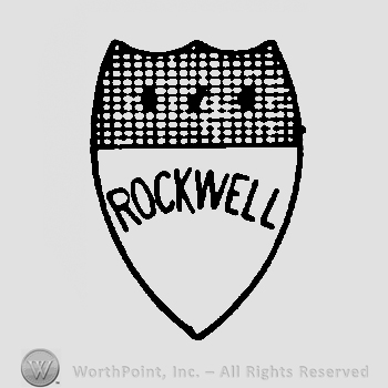 Mark with A shield and the word "ROCKWELL". | #37154