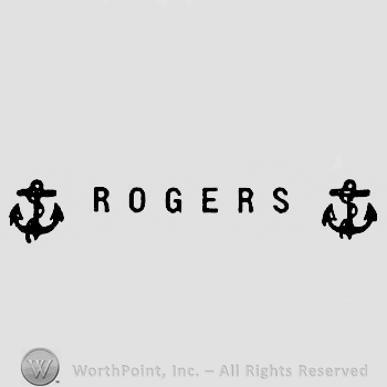 Mark with The number "1846", two anchors, the | #37236