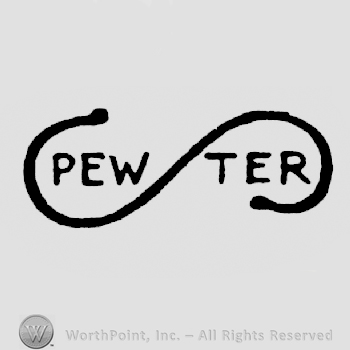 Mark with The word "PEWTER" and a horizontal "S" | #37286