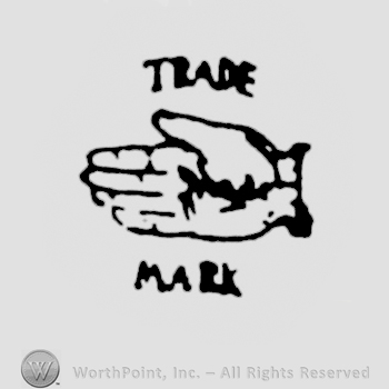 Mark with A hand and the text "TRADE MARK". | #37297