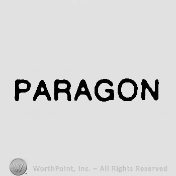Mark with The word "PARAGON". | #37311