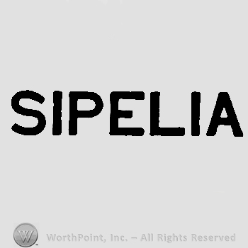 Mark with The text "SIPELIA". | #37374