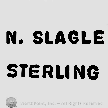 Mark with The text "N. SLAGLE STERLING". | #37378