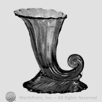 Mark with Glass pattern: Warwick; vase. | #374523