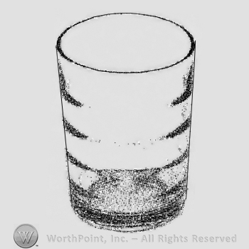Mark with Glass pattern: Saturn; tumbler. | #374824