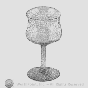 Mark with Glass pattern: Gayoso; goblet. | #374837