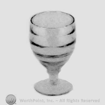 Mark with Glass pattern: Saturn; goblet. | #374883