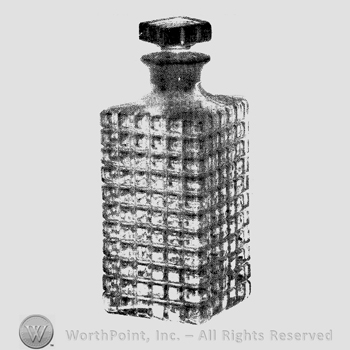 Mark with Glass pattern: Victorian; rye bottle. | #375381