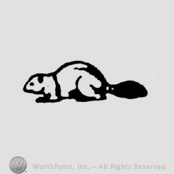 Mark with A beaver. | #37552