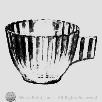 Mark with Glass pattern: Ridgeleigh; punch cup. | #375545