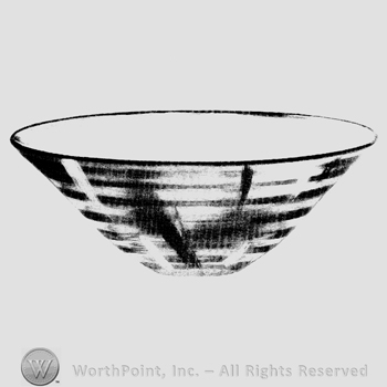 Mark with Glass pattern: Saturn; bowl. | #375628