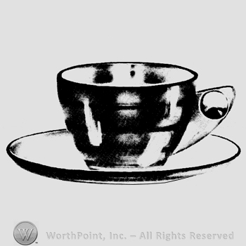 Mark with Glass pattern: Saturn; saucer. | #375629