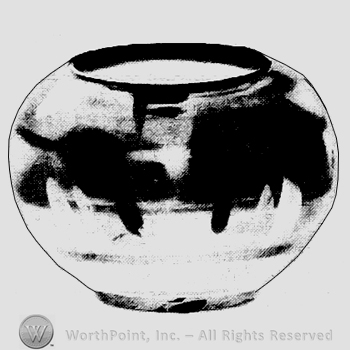 Mark with Glass pattern: Saturn; vase. | #375636