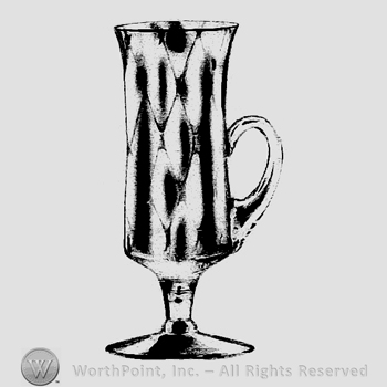 Mark with Glass pattern: Gayoso; cofee cup. | #375769