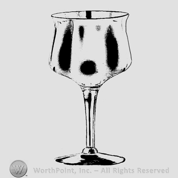 Mark with Glass pattern: Gayoso; goblet. | #375772