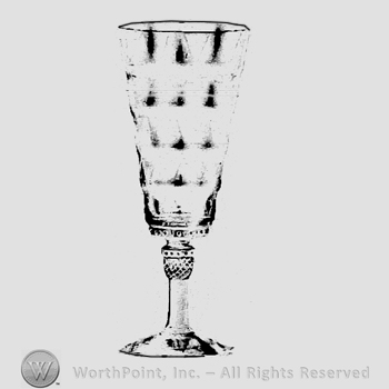 Mark with Glass pattern: Charter Oak; parfait. | #375904