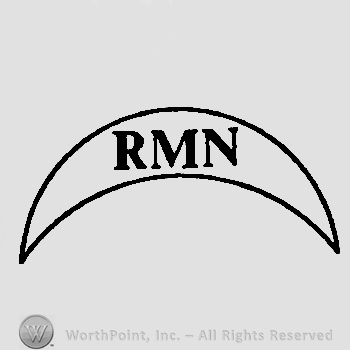 Mark with A crescent and the letters "RMN". | #37630