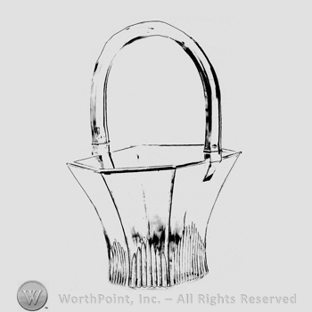 Mark with Glass pattern: Picket; basket. | #376412