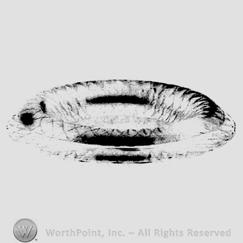 Mark with Glass pattern: Pressed Diamond; plate. | #376762