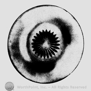 Mark with Glass pattern: No. 129; plate. | #376903