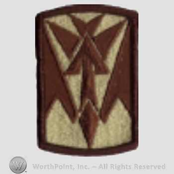 Mark with US Army Shoulder Sleeve Insignia: 35th | #377016