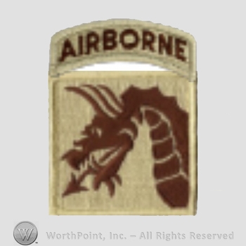 Mark with US Army Shoulder Sleeve Insignia: 18th | #377055