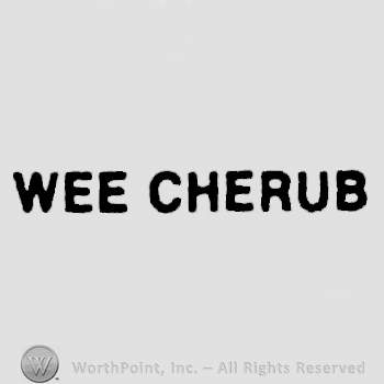 Mark with The text "WEE CHERUB". | #37716