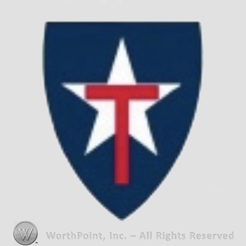 Mark with US Army Shoulder Sleeve Insignia: Texas | #377592